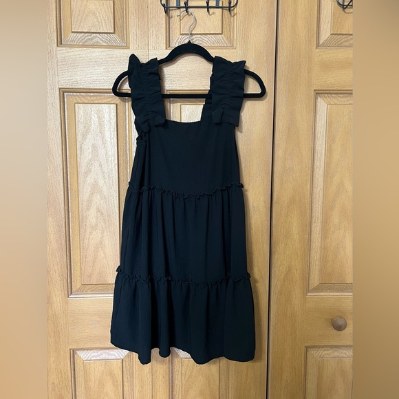 ODDY | Dresses | Oddy Black Ruffled Tiered Sundress Size S | Poshmark